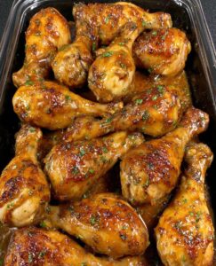 Honey Garlic Baked Chicken Drumsticks - Buzz in herald